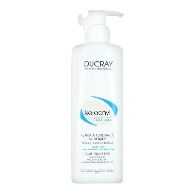 Ducray Acne Keracnyl Gel Espuma 400ml Gel limpeza, acne, BORBULHAS ...