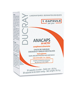 Ducray Queda Anacaps Tri Act Capsx30x3 suplemento cabelo Anti-Queda ...