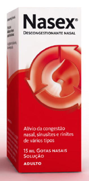 Nasex Gotas Nasais X 15ml Nasex Gotas nasais, nariz entupido, 9188219 ...